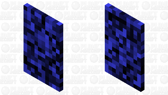 blue Minecraft Mob Skin