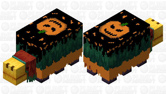Halloween Sniffer Minecraft Mob Skin