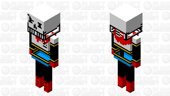 Papyrus Skeleton Retexture! Minecraft Mob Skin