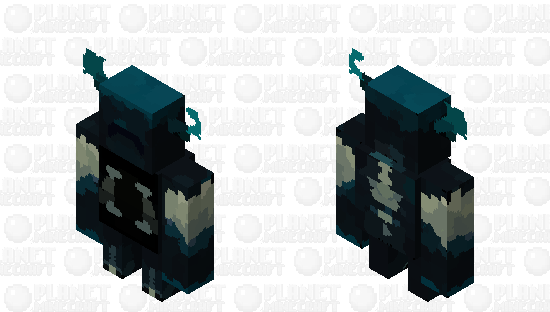 simle warden Minecraft Mob Skin