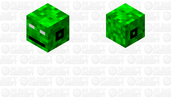 floating shrek head Minecraft Mob Skin
