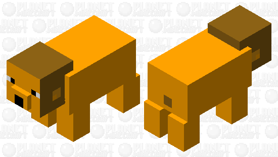 Lion Minecraft Mob Skin