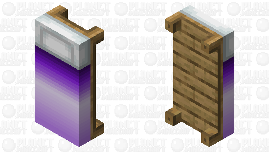 purple bed Minecraft Mob Skin