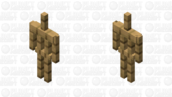 Invisible Base Armor Stand Minecraft Mob Skin