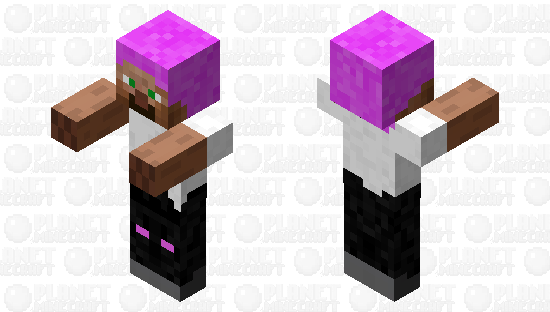 UwU Steve Zombie Minecraft Mob Skin