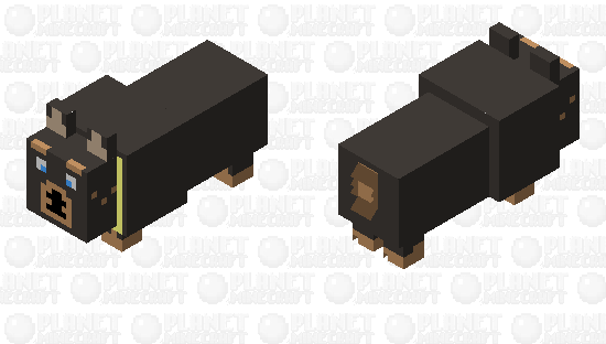 Benny the french bulldog ! Minecraft Mob Skin