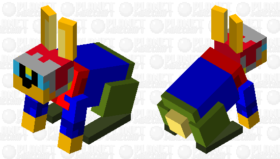 LoBun Rabbit Skin! Minecraft Mob Skin