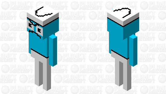 Grouchy Smurf (Smurfs) Minecraft Mob Skin