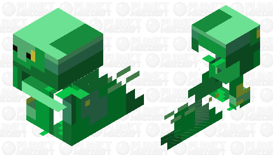 Reptar Minecraft Mob Skin
