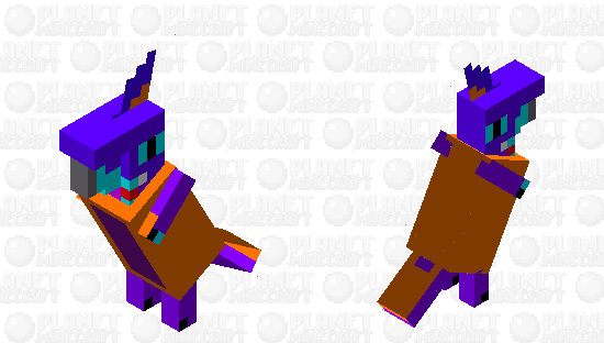 Utahraptor Level 40 (Jurassic World: The Game) Minecraft Mob Skin