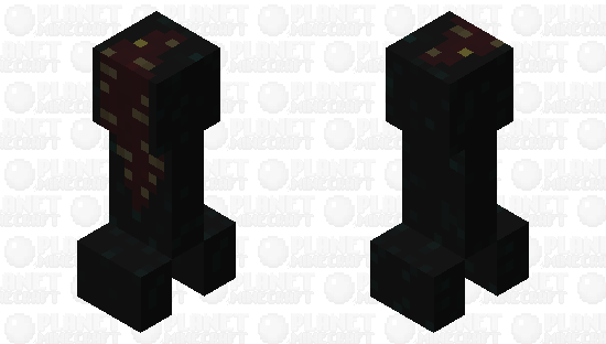 Sculkified Creeper Mimic - Slightly Modified Minecraft Mob Skin