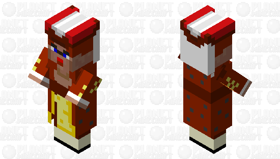 Duchess from Alice in Wonderland Minecraft Mob Skin