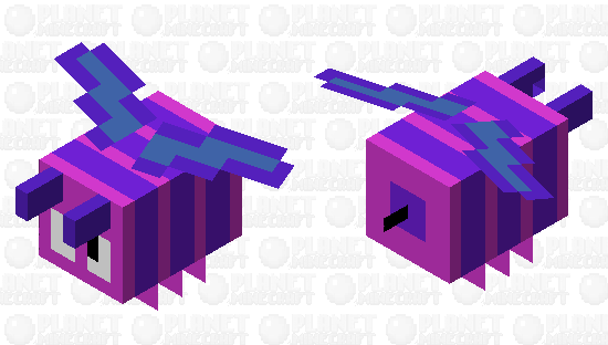 Pubble bee Minecraft Mob Skin