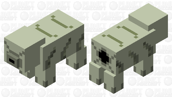 Water Bear (pig) Minecraft Mob Skin