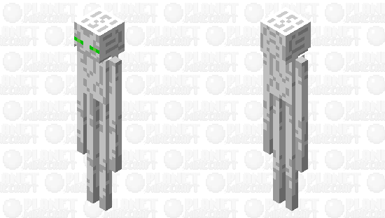 white enderman Minecraft Mob Skin