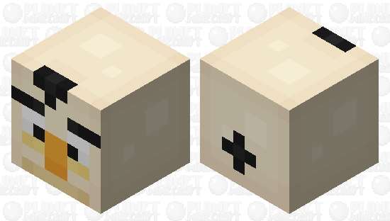 Angry Birds Matilda Minecraft Mob Skin