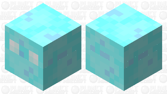 Ice Cube Minecraft Mob Skin