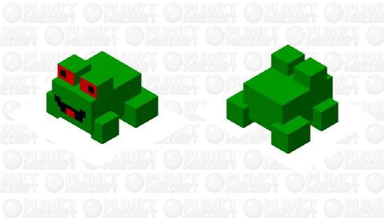 Happy frog Minecraft Mob Skin