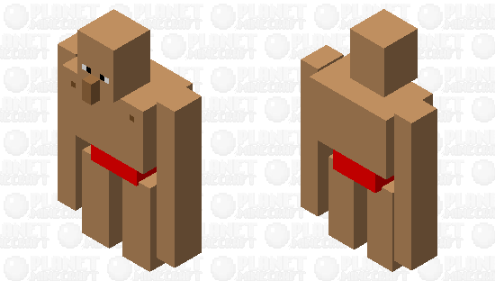 Strong Villager Minecraft Mob Skin