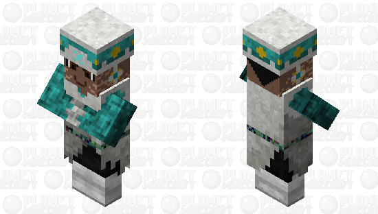 Iggy, my Snow Villager Minecraft Mob Skin