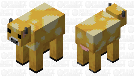 Moobloom Minecraft Mob Skin