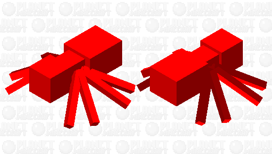 virabot (spider) Minecraft Mob Skin