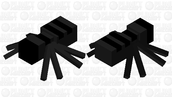 Black Termite Minecraft Mob Skin