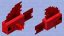 Red Betta Fish Minecraft Mob Skin