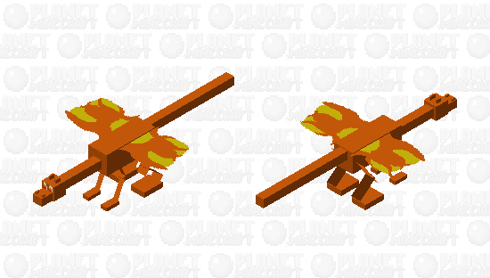 Goofy Dragon Minecraft Mob Skin