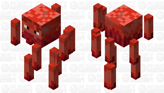 FireBall Blaze Minecraft Mob Skin