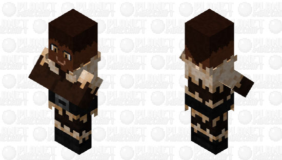 Tiani, the Taiga Villager Minecraft Mob Skin