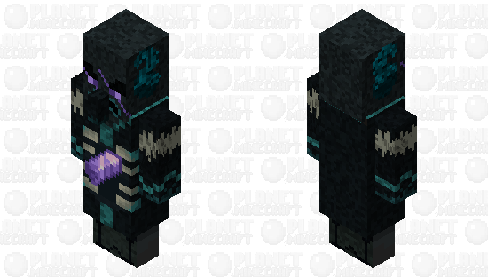 amethyst sculk exoker Minecraft Mob Skin