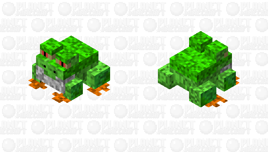 green frog Minecraft Mob Skin