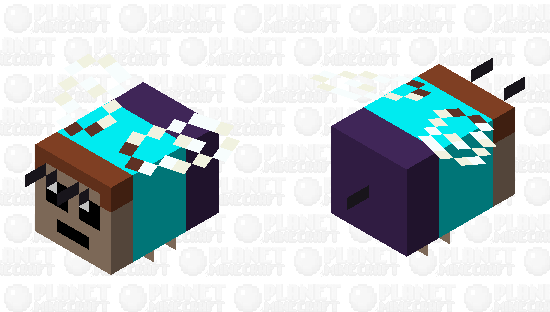 Bee Steve Minecraft Mob Skin