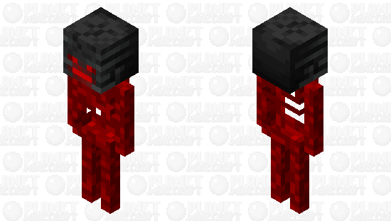 Hellish Wither Skeleton v1 Minecraft Mob Skin