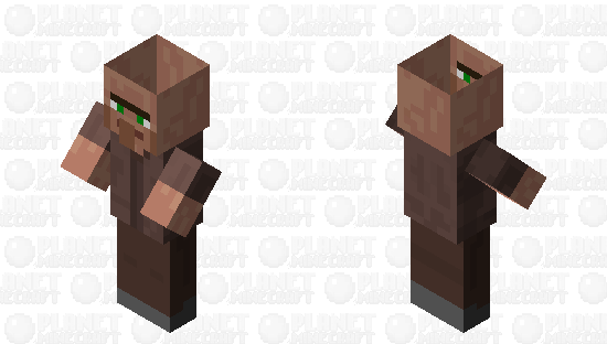 Transformed villager Minecraft Mob Skin
