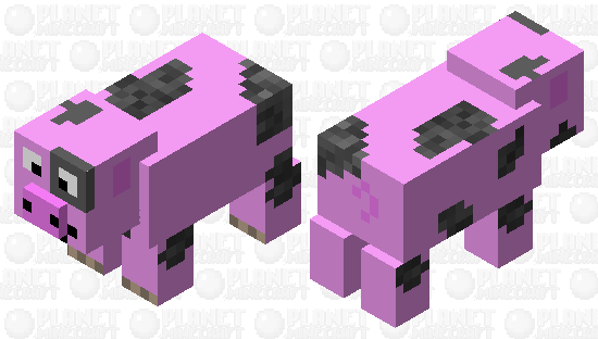 Cute piggy Minecraft Mob Skin