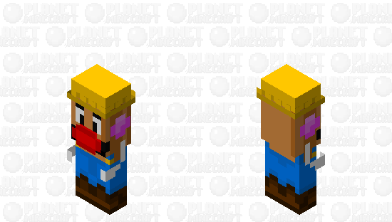 Farmer Mr. Potato head Minecraft Mob Skin