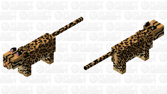 Realistic Ocelot Minecraft Mob Skin