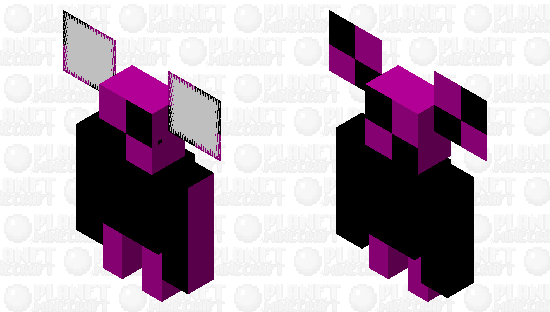 no textures warden Minecraft Mob Skin