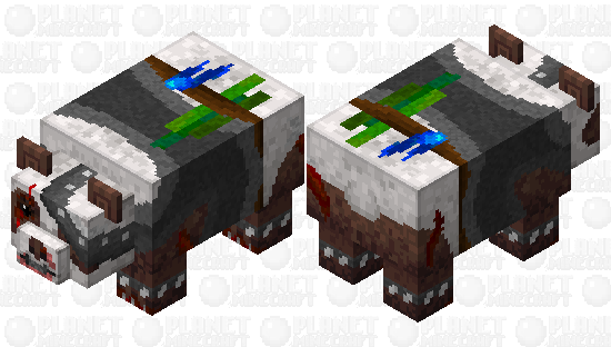 Ancient Panda Warrior Minecraft Mob Skin