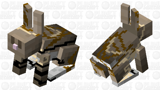 Updated Rabbit Minecraft Mob Skin
