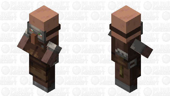 New Villager design that i made Minecraft Mob Skin