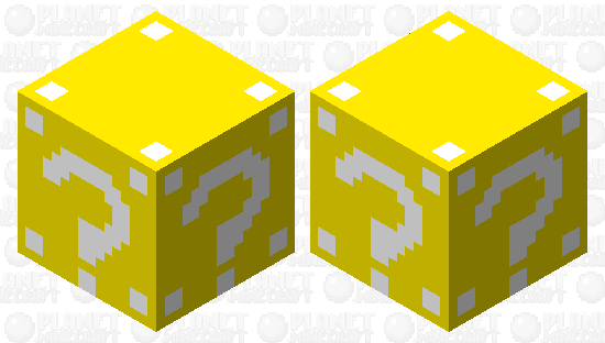 question mark square(happy family) Minecraft Mob Skin