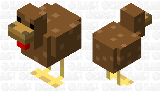 Fried alive! Minecraft Mob Skin