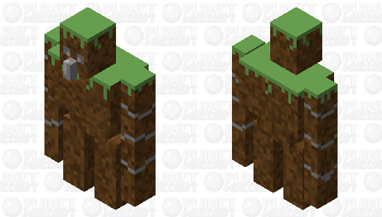 Overworld Golem Minecraft Mob Skin