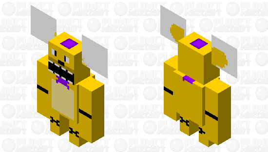 fredbear Minecraft Mob Skin