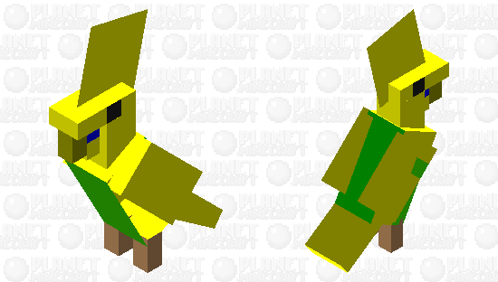 Periquito Minecraft Mob Skin