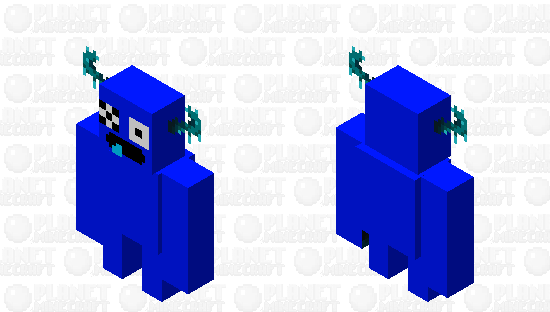 rainbow friends Blue Minecraft Mob Skin