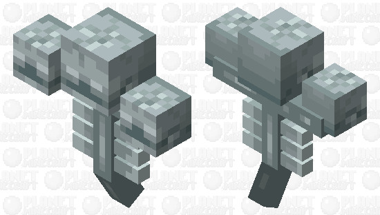 Stray Wither Minecraft Mob Skin